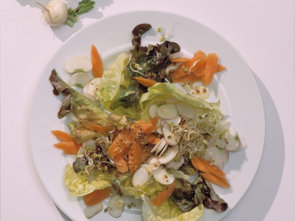 Carrot Salad With Sprouts Recipe Eat Smarter Usa