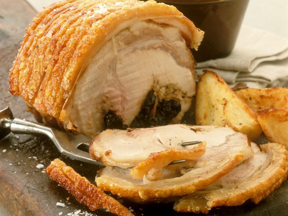 Stuffed Rolled Pork Roast Recipe Eatsmarter